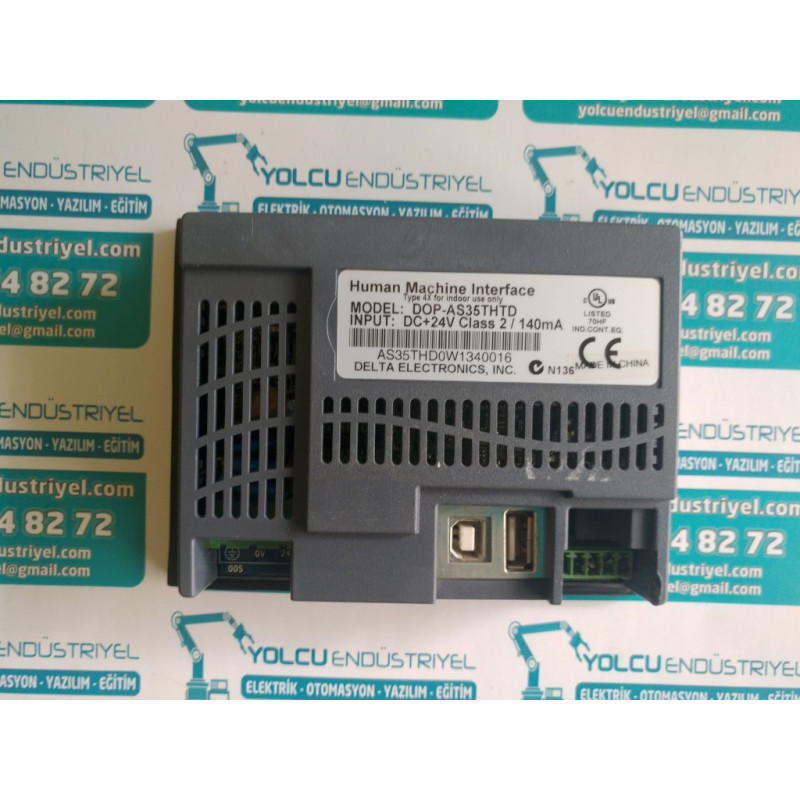 DOP-AS35THTD Delta DOP-A SERİSİ 3.5” Renkli Dokunmatik Panel fiyatı,